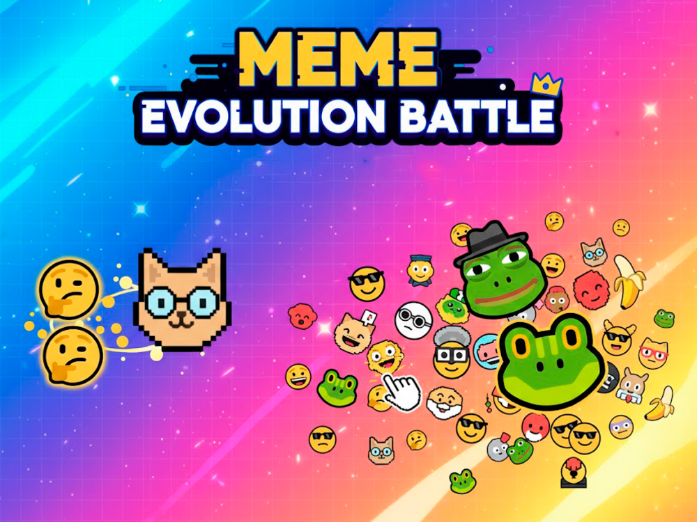 Meme Evolution Battle 🕹️ Luaj online në SGameS