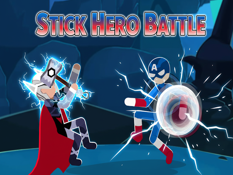 Stick Hero Battle 🕹️ Luaj online në SGameS