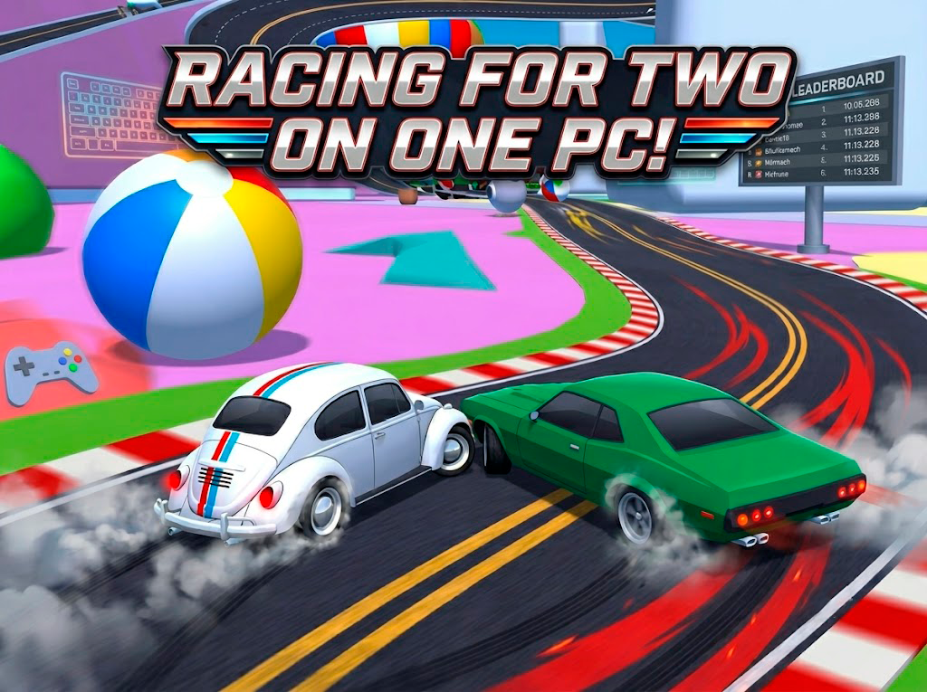 Racing for Two on One PC! 🕹️ Luaj online në SGameS