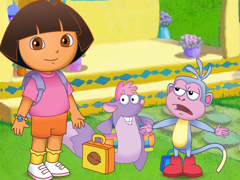 Dora The explorer Dora's First Day at School 🕹️ Luaj online në SGameS