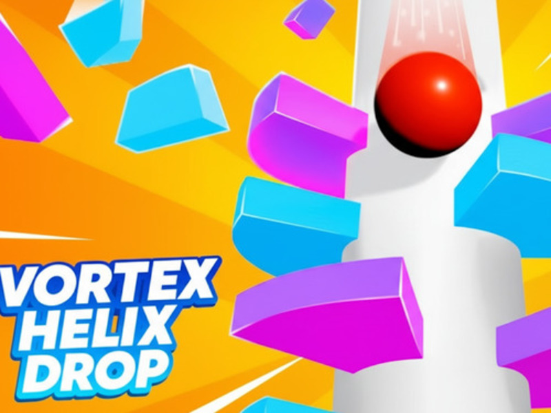 Vortex Helix Drop 🕹️ Luaj online në SGameS