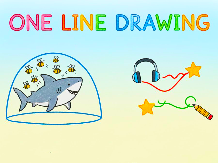 One Line Drawing 🕹️ Luaj online në SGameS