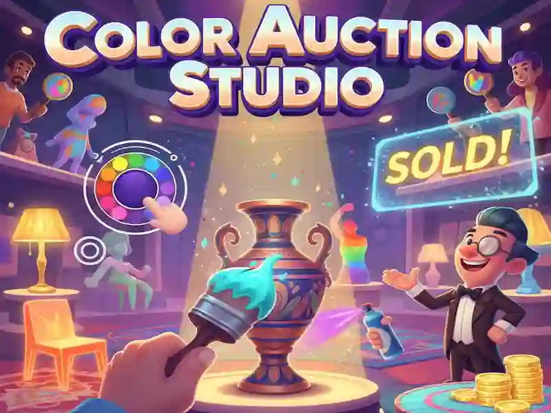 Color Auction Studio 🕹️ Luaj online në SGameS