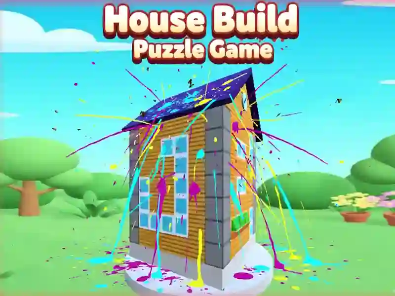 House Build Puzzle Game 🕹️ Luaj online në SGameS