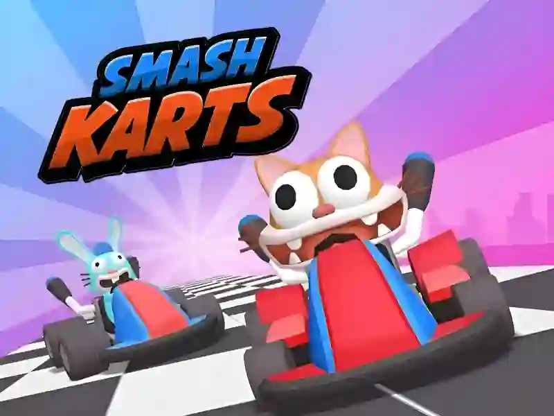 Smash Karts 🕹️ Luaj online në SGameS
